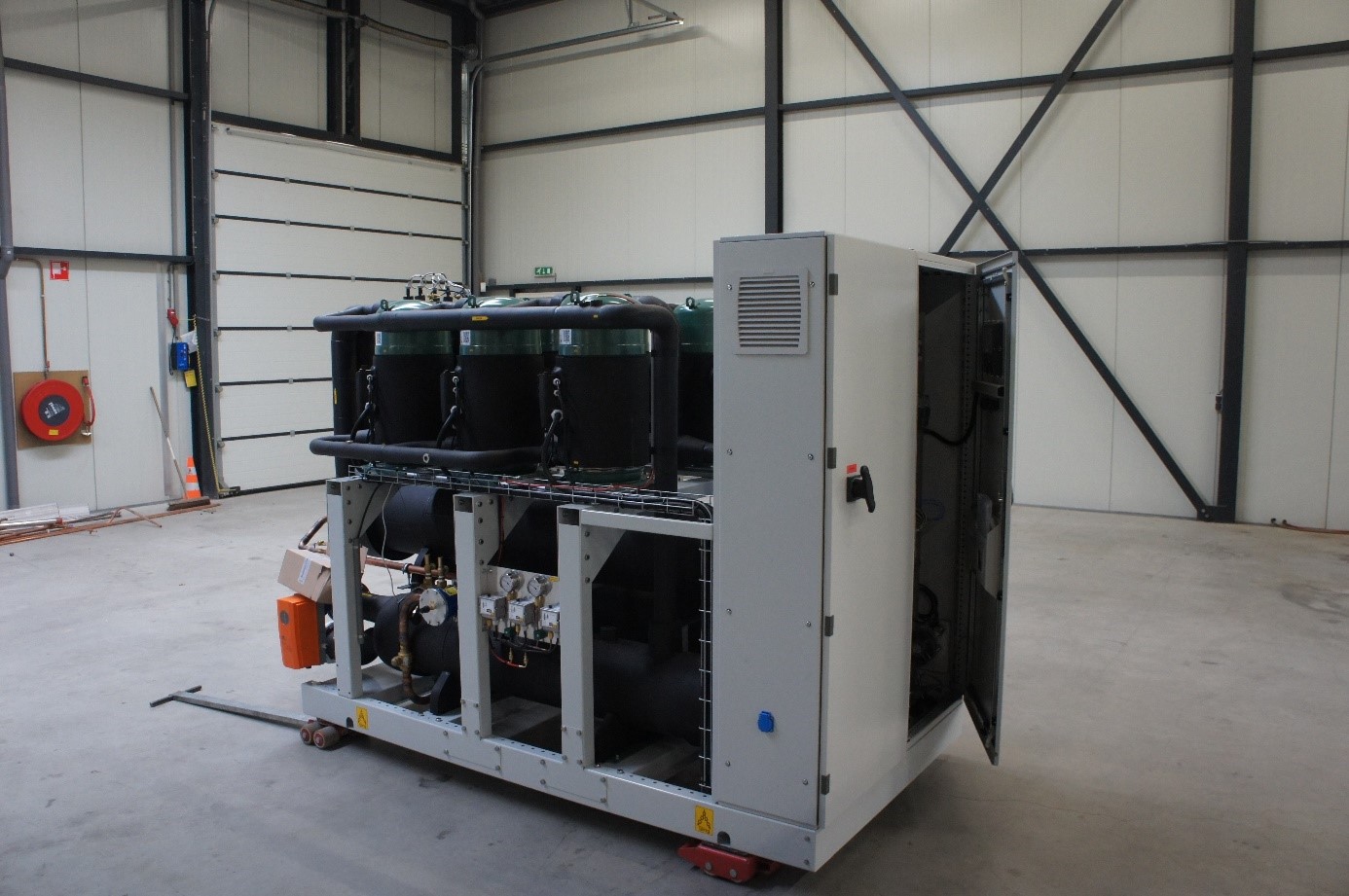 Efficiënte chiller/warmtepomp water/water voor Chili | ICEFISH